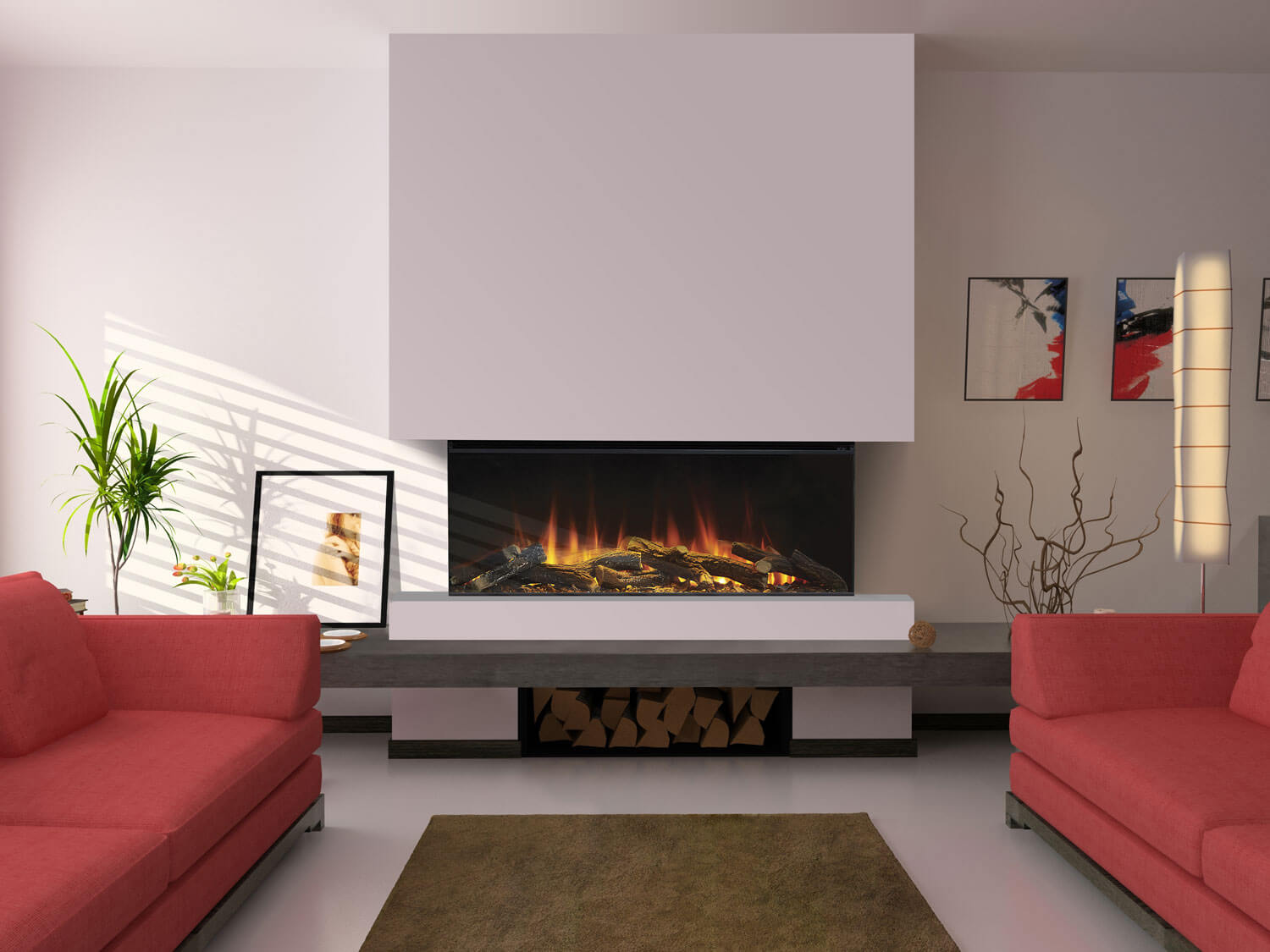 Cheminée, Poêle à bois, granulés Design | Caplha